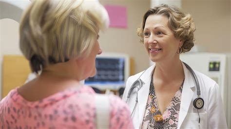 Followup Mammogram Discussion Premium Ai Generated Image