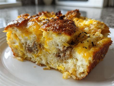Overnight Sausage And Egg Casserole Recipesuniverse