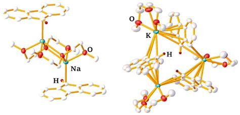 Molecular Structures Of Diglyme Solvated Fluorenyl Cyclo Oligomers 5na