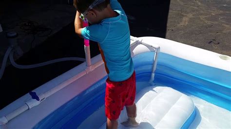 Diy Inflatable Pool Filter System Pool Filters Vinyl Pool Inflatable Pool