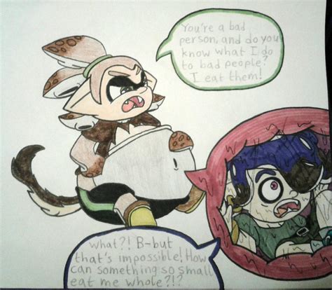 Vore Young Inkling Tiny Hates Bad People By Vaporeon1511 On Deviantart