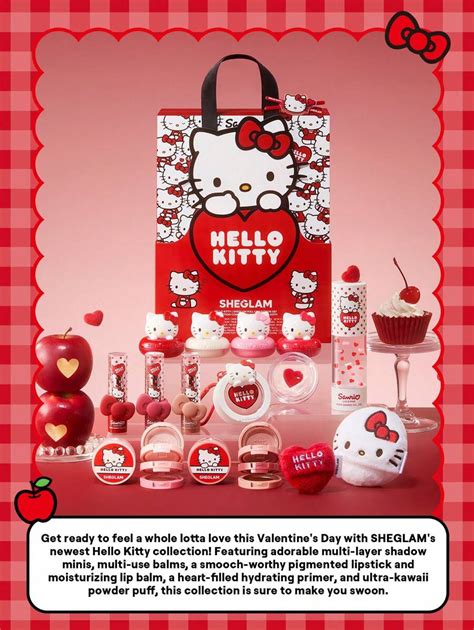 Hello Kitty｜sheglam Full Collection Set Shein Uk