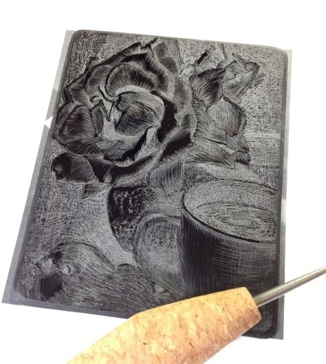 Drypoint Print On Plexiglass Using Inexpensive Plastic For Intaglio Printmaking Artofit
