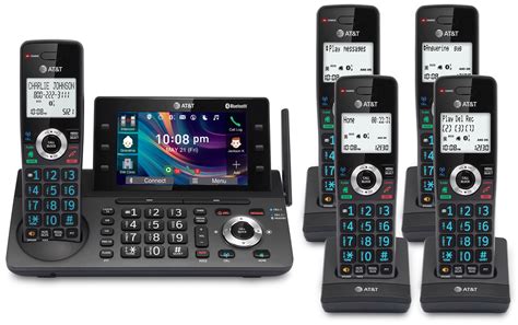 Atandt Five 5 Handset Cordless Phone Bundles Atandt® Telephone Store