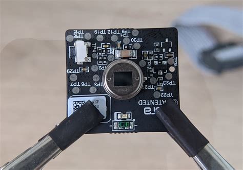 Motion Sensor Pcb In Helping Hands Darren Griffin