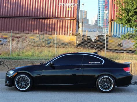 2010 Bmw 335i Base With 18x8 5 Esr Cs15 And Kumho 225x40 On Stock Suspension 2319050 Fitment