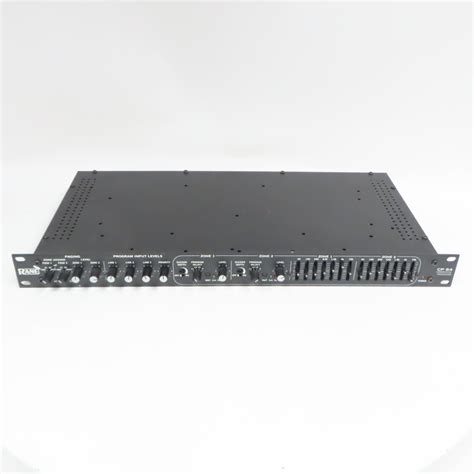 Rane Corporation Cp 64 Rack Mount Commercial Preamplifier Processor