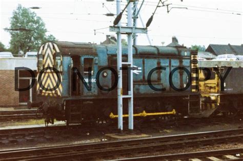 Uk Diesel Train Railway Photograph Of Class 08 08460 Rm08 100 £170
