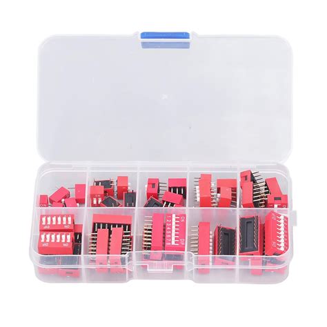 Robotico 45pc Dip 254mm 1 9 Flat Dial Switch Kit Shop Today Get It