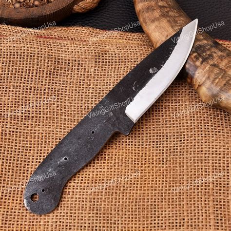 1095 Carbon Steel Handmade Skinner Knife Blank Blade Hand Forged Blank