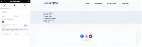 Profile Menu Widget Overview For Elementor Jetengine Crocoblock