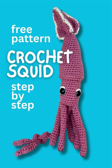 Free Cute Crochet Squid Pattern