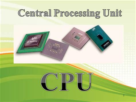Cpu Ppt
