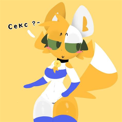 Rule 34 Bell Collar Blue Thighhighs Blush Blushing Boobs Breasts Cat Ears Cheek Tuft Collar