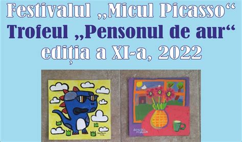 Festivalul ”micul Picasso” Organizat La Biblioteca Județeană Tele M Neamt