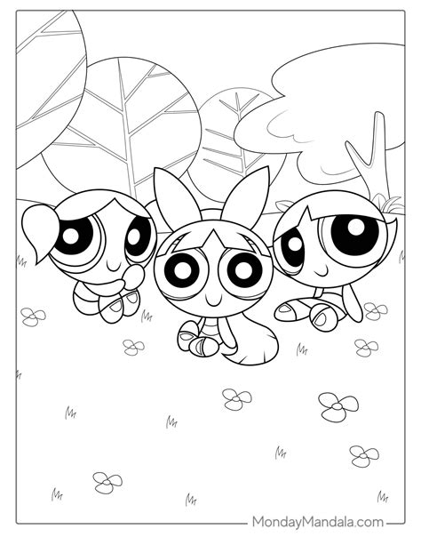 28 Powerpuff Girls Coloring Pages Free Pdf Printables Artofit