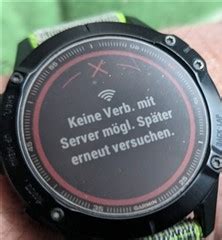 Wlan Wi Fi connection error Unable to Connect to Server Try Again fēnix Series Wearables