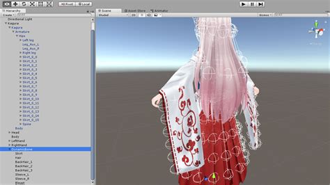 Unity ダイナミックボーン 胸揺れ 設定 おすすめ