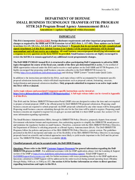 Fillable Online Dod Sbir And Sttr Fax Email Print Pdffiller