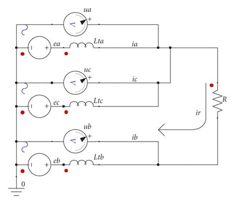 A Equivalent Circuit Modal 1 B Equivalent Circuit Modal 2 C