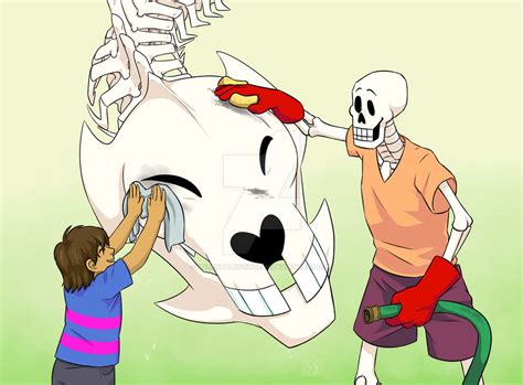 Bathtime By Undertalethingems On Deviantart