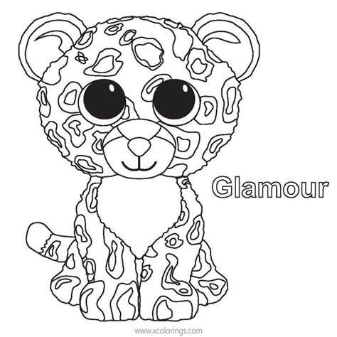 Beanie Boos Coloring Pages Fiona
