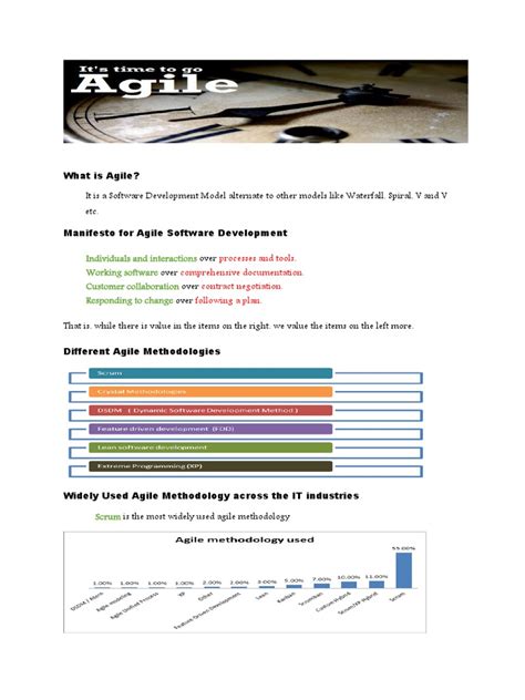 Agile Notes Pdf Scrum Software Development Agile Software Development