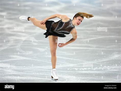 Ashley Wagner Of Usa Performs In The Ladies Short Program Figure