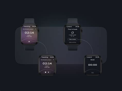 Tracking In The App Via Apple Watch By Lumelskaya Anna On Dribbble