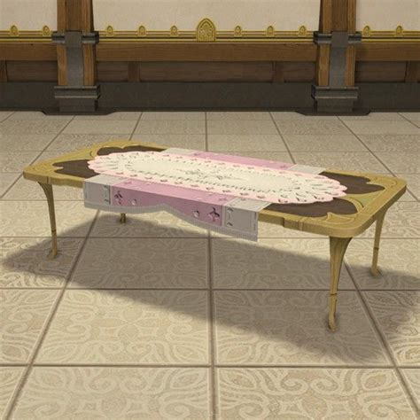 Sylphic Dining Table Ffxiv Housing Table Dining Table Dining Table