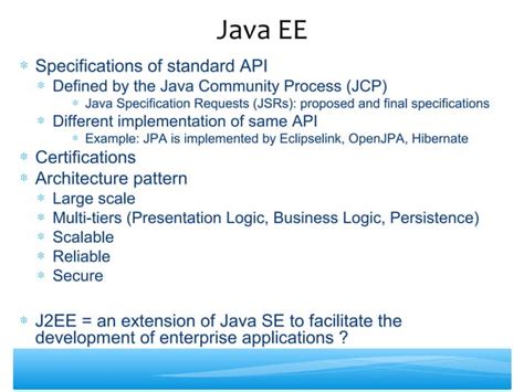 Java Ee Introduction Ppt Computing Technology And Computing
