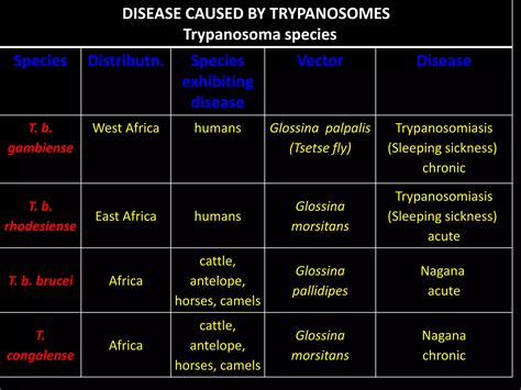 Trypanosomiasis Pdf