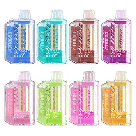Foger Ct10000 See Through Rechargeable Disposable Vape