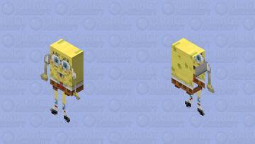 Spongebob Squarepants Minecraft Pe Skins Download And Play Sponge