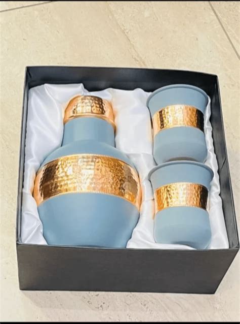 1 Litre Copper Bottle Glass At Best Price In Indore Id 2856315246591