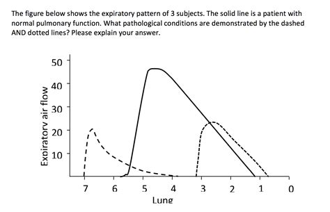 Solved The Figure Below Shows The Expiratory Pattern Of 3