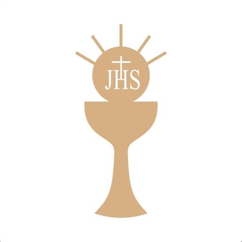 Aplique Religioso Para Decoração 25 Cm Madeira E Design Peças De