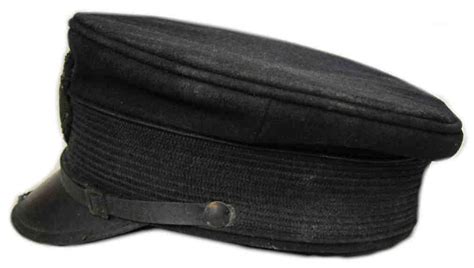 White Star Line Officers Cap Silver And Co Aged
