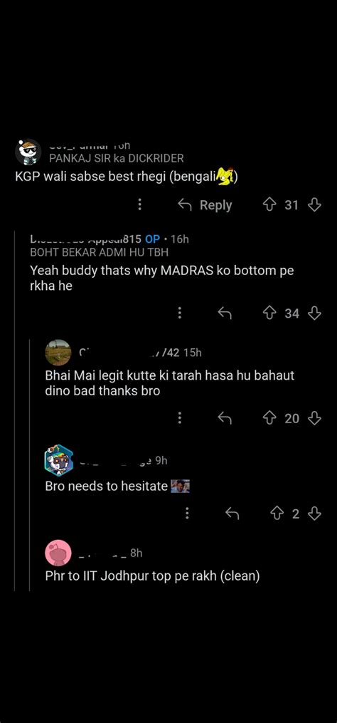I Really Want To Ask The Mods How This Type Of Comments Get Allowed But A Post Asking For Help