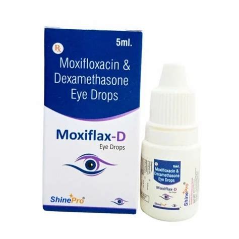 Moxifloxacin And Dexamethasone Eye Drop 5 Ml At ₹ 175piece In