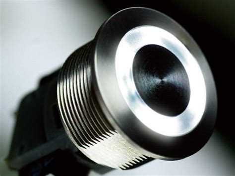 Illuminated Metal Switch With Integrated Series Resistor