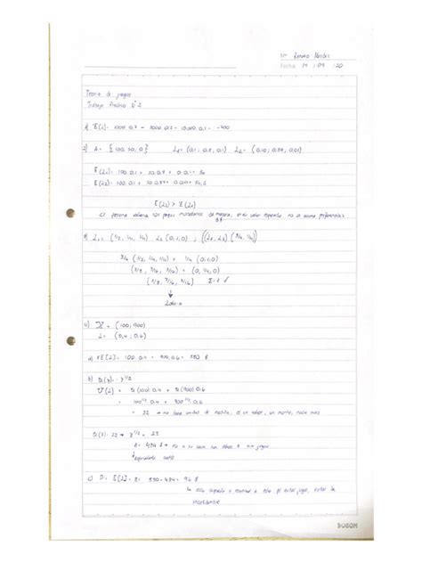 Renato Mendez Tp2 Teoría De Juegos Pdf