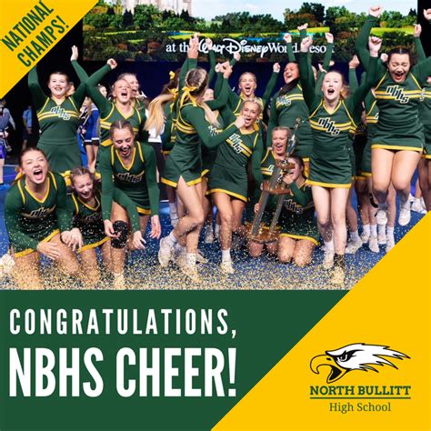 Nbhs Cheer Takes First National Title Bullitt County Public Schools