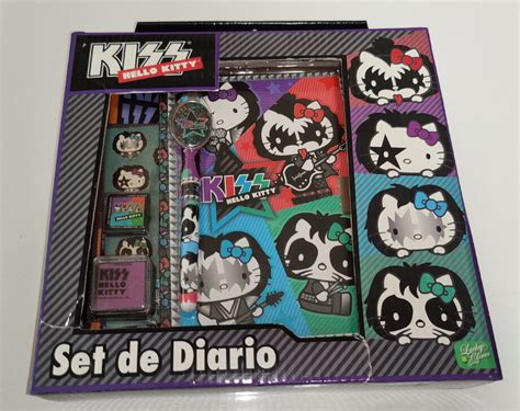 Kiss Hello Kitty Diary Set Mexico Eulenspiegels Kiss Collector Shop