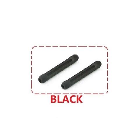 Temple End Tips Anti Slip For Eyeglasses Sunglasses Spectacles Glasses 1 Pair Black Color