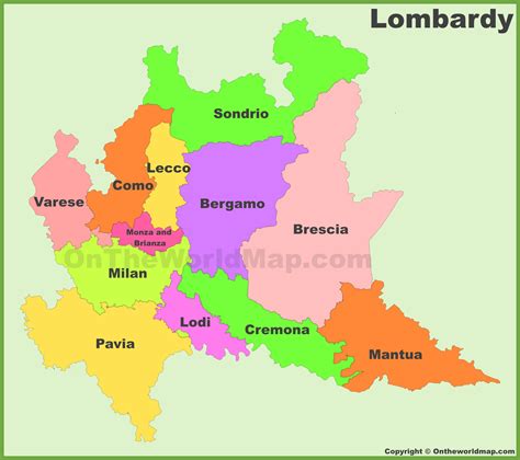 Cities In Lombardy