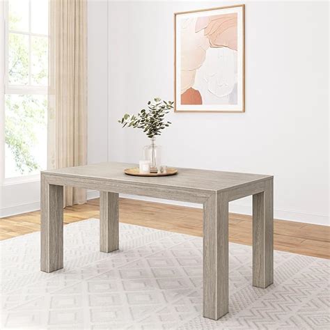 Plankbeam 60 Inch Dining Table Solid Wood Kitchen Table