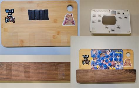 Diy Extender For Small Leverless Controller To Play On The Lap R Fightsticks