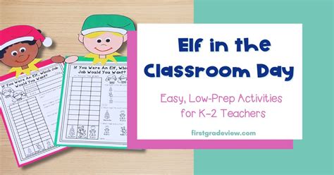 Elf In The Classroom Day