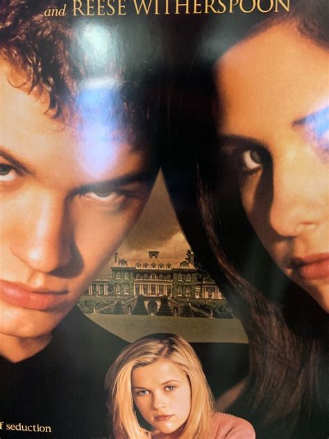 Vintage Movie Poster Cruel Intentions Original One Sheet Ds 1998